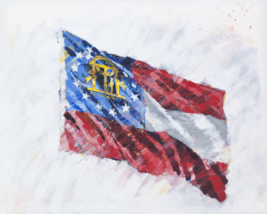 American Flag Art: American Flag Paintings for Sale | Penley Art
